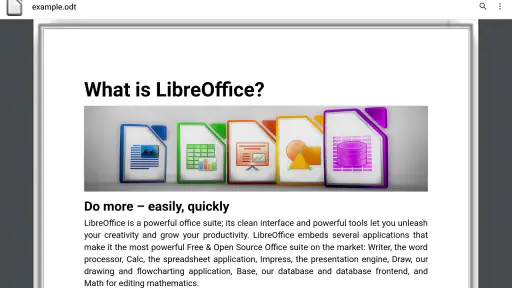LibreOffice Viewer App - Reviewed