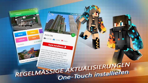 Maps, Skins for Minecraft PE App - Reviewed