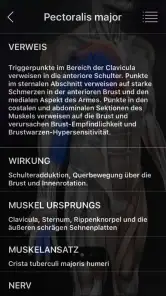 Muskel Triggerpunkte Anatomie App - Reviewed