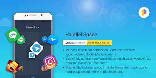Parallel Space - App klonen App - Reviewed