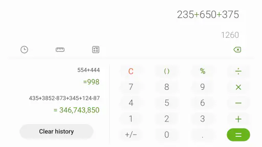 Samsung Calculator App - Reviewed