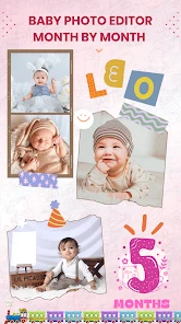 Baby Month Photo Editor Frame App - Reviewed