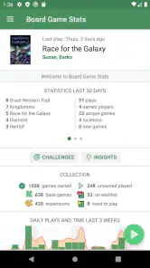 Board Game Stats App - Reviewed