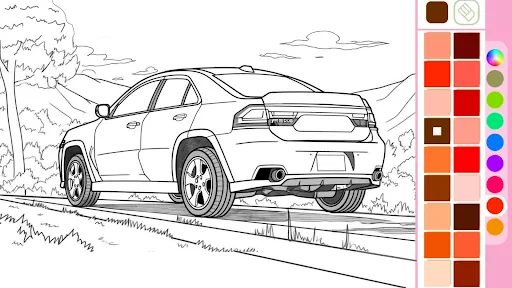 Car coloring games - Color car Game - Reviewed