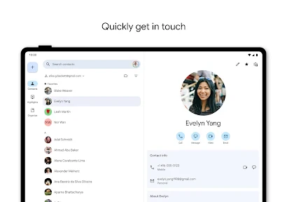 Contacts App - Reviewed