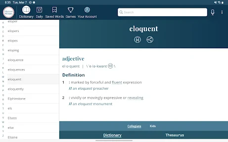 Dictionary - Merriam-Webster App - Reviewed