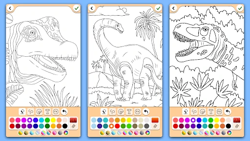 Dino Coloring Game App - Reviewed