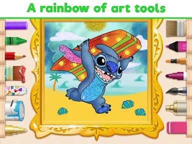 Disney Coloring World Game - Reviewed