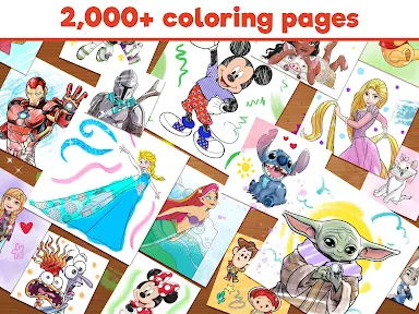 Disney Coloring World Game - Reviewed