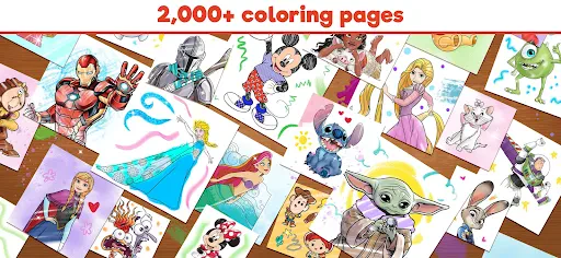 Disney Coloring World Game - Reviewed