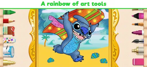 Disney Coloring World Game - Reviewed