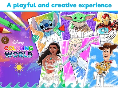 Disney Coloring World Game - Reviewed
