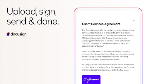 Docusign - Upload & Sign Docs App - Reviewed