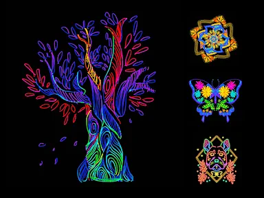 Doodle Master - Glow Art App - Reviewed