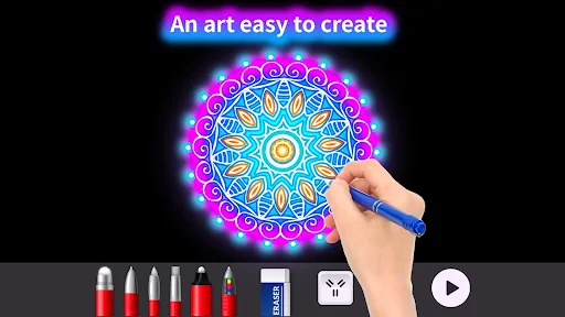 Doodle Master - Glow Art App - Reviewed