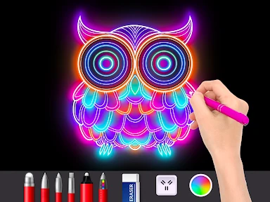 Doodle Master - Glow Art App - Reviewed