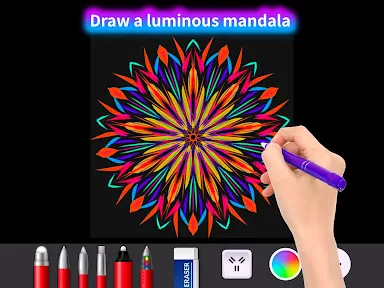 Doodle Master - Glow Art App - Reviewed