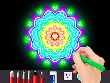 Doodle Master - Glow Art App - Reviewed