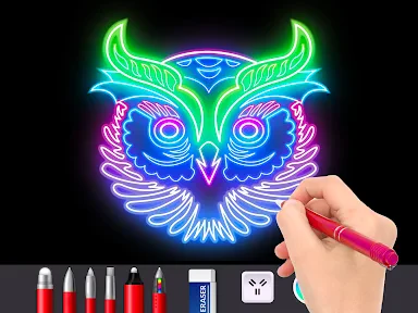 Doodle Master - Glow Art App - Reviewed