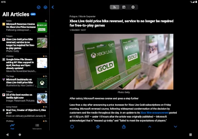 Fluent Reader Lite - RSS Clien App - Reviewed