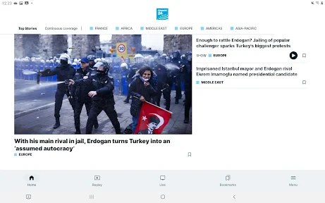 FRANCE 24 - Live news 24/7 App - Reviewed