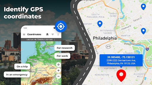 GPS Coordinates Locator Map App - Reviewed