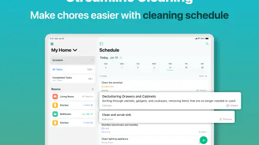House Chores Cleaning Schedule App - Reviewed