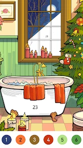 Interior Color by Number Book Game - Reviewed