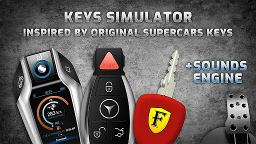 Keys simulator and cars sounds App - Reviewed