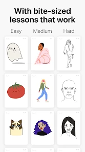 Learn how to draw - ArtWorkout App - Reviewed