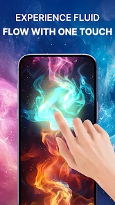 Magic fluid: Live 4D wallpaper App - Reviewed