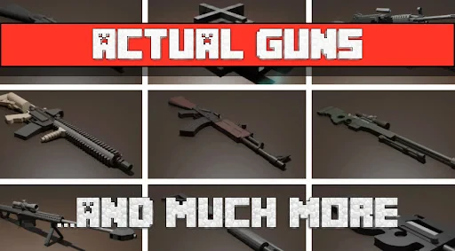 Mc Gun Mod for Minecraft PE App - Reviewed