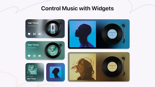 MD Vinyl - Music Player Widget App - Reviewed