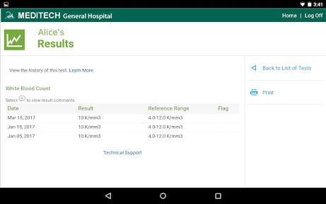 MEDITECH MHealth App - Reviewed
