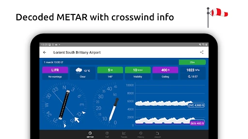 Metar-Taf - Visual decoder App - Reviewed