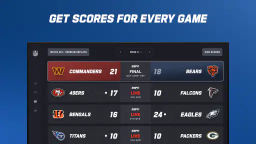 NFL App - Reviewed