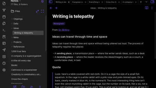 Obsidian App - Reviewed