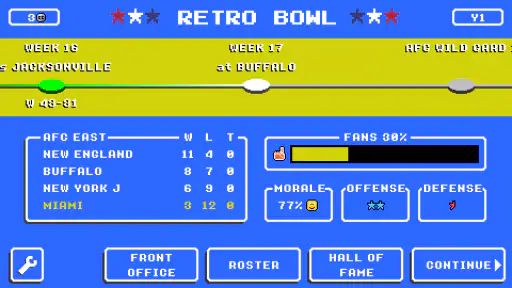 Retro Bowl Game - Reviewed
