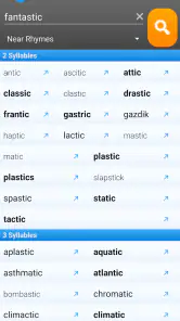 RhymeZone Rhyming Dictionary App - Reviewed