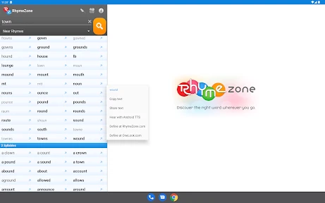 RhymeZone Rhyming Dictionary App - Reviewed