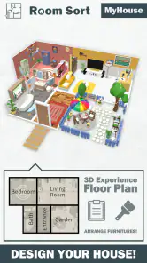 Room Sort - Floor Plan Game Game - Reviewed