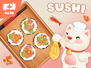 Sushi Maker Kids Cooking Games Game - Reviewed
