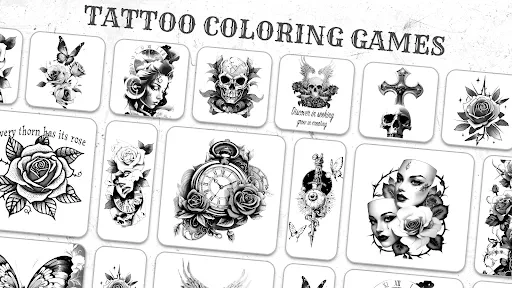 Tattoo Coloring games Game - Reviewed