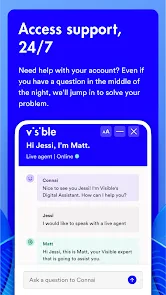 Visible mobile App - Reviewed