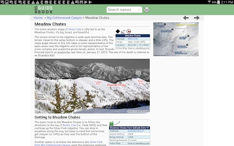 Wasatch Backcountry Skiing Map App - Reviewed