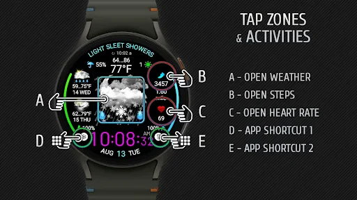 Weather watch face W5.5 App - Reviewed