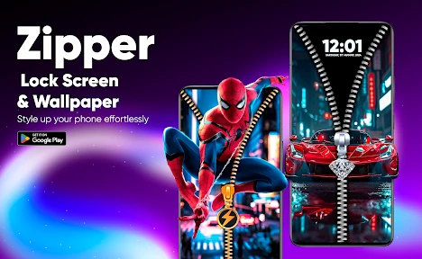 Zipper Lock Screen & Wallpaper App - Reviewed