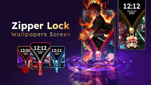 Zipper Lock Wallpapers Screen App - Reviewed