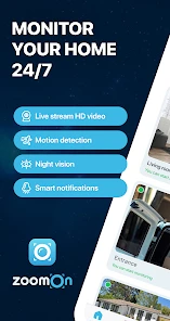 ZoomOn Home Security Camera App - Reviewed