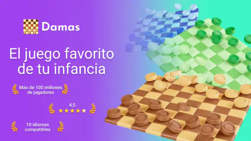 Aplicación Damas en línea - 2 jugadores - Reviewed